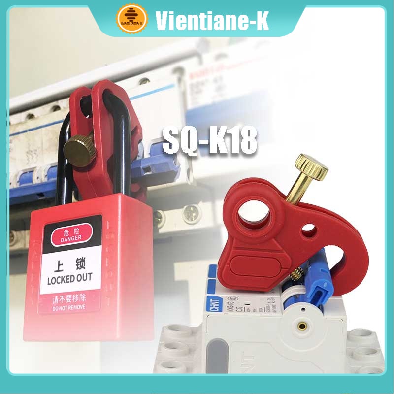 Jual Circuit Breaker Lockout Lock Mccb Nylon Red | Shopee Indonesia