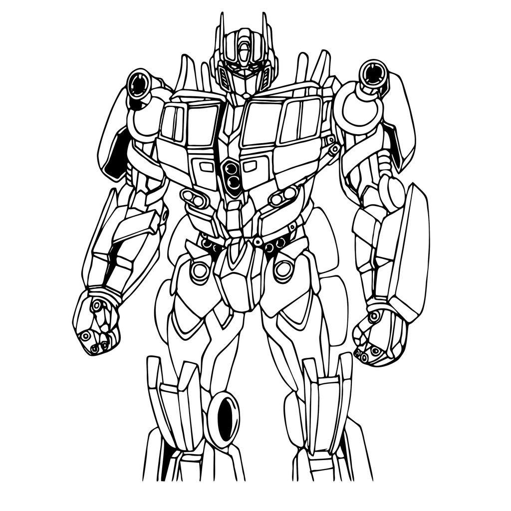 Jual Gambar Mewarnai ~ ROBOT/ Seketsa Lukis / Drawing Sketch / Sketsa ...
