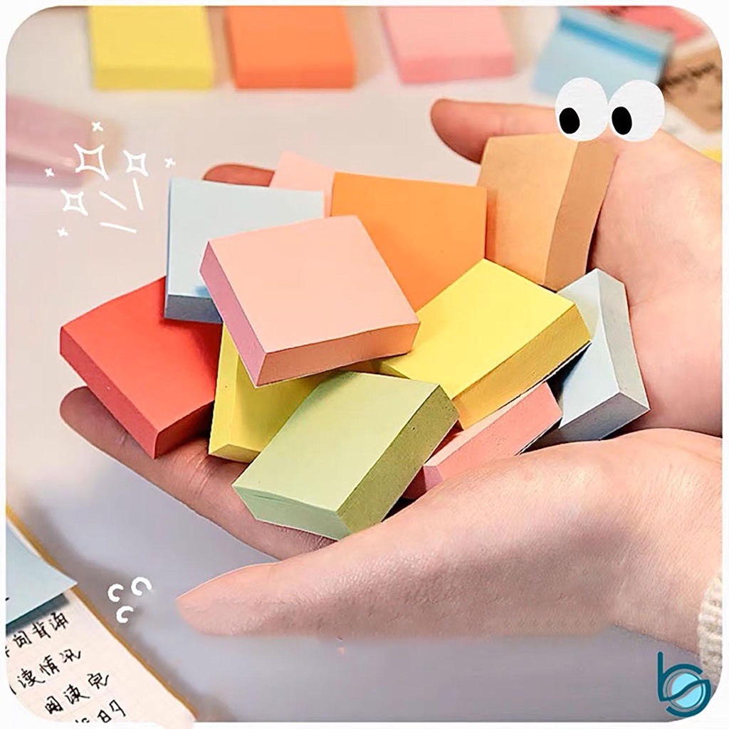 Jual Sticky Note Memo mini/STICKY NOTE MINI Warna Makaron Lucu/Mini ...