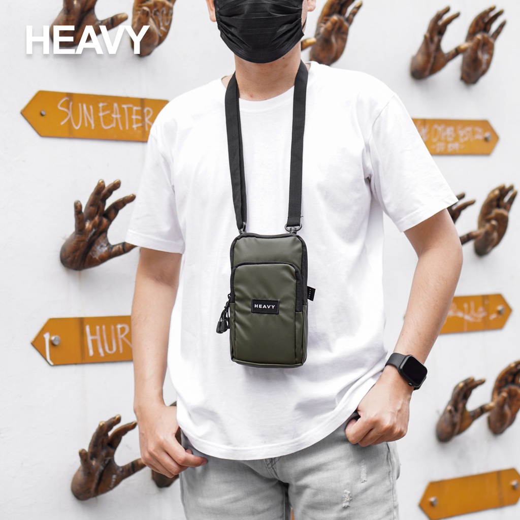 Jual Tas Handphone - Tas Selempang Hp Waterproof Heavy Mini Pouch Bag ...