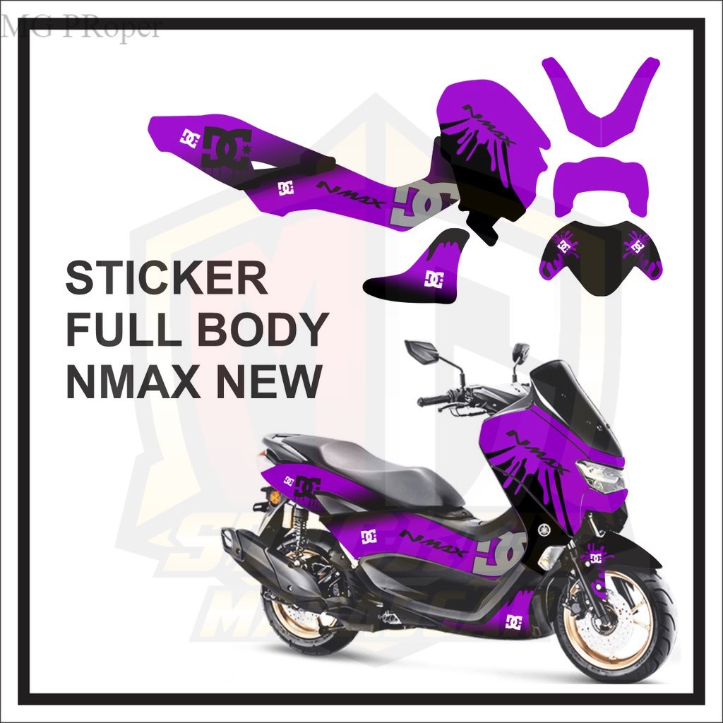 Jual Striping Decal Stiker Motor NMAX NEW Full Body NMAX Baru Motif ...