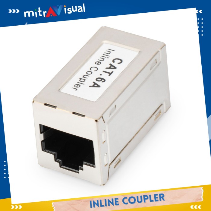 Jual CAT 6A Inline Coupler | Shopee Indonesia