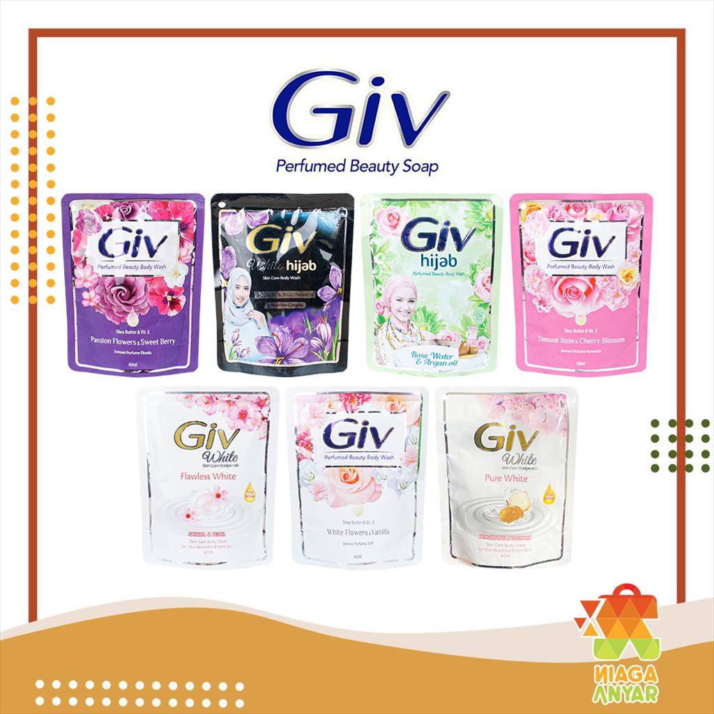 Jual GIV Sabun Cair 60 ML / GIV Body Wash 60 ML/ Sabun GIV 60 ML ...