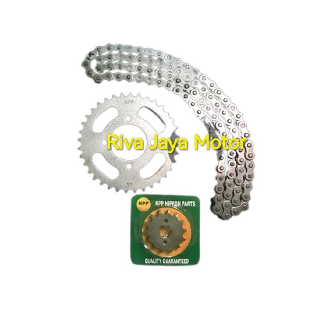 Jual Gear Paket Gir Set Honda Supra X Supra Fit Lama Grand Supra Fit Old Prima Npp 428 36T ...