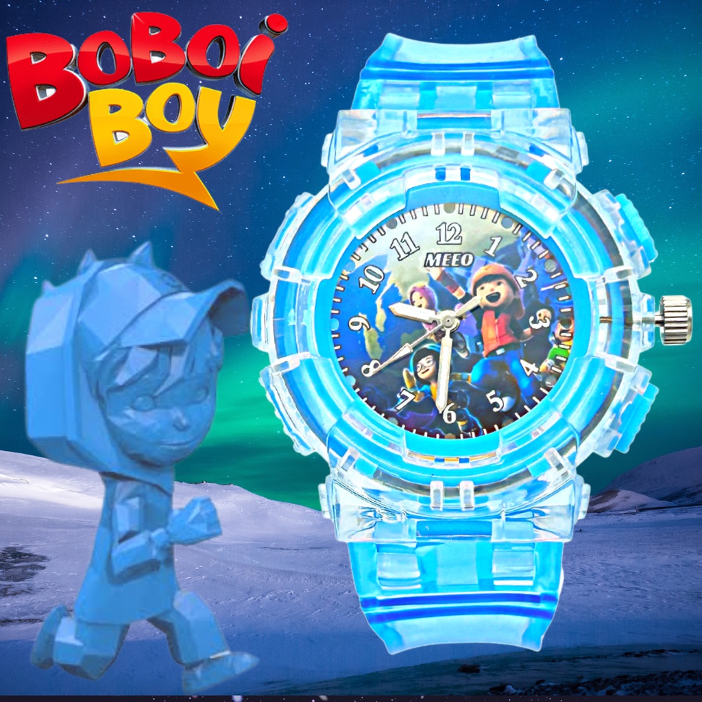 Jual New BOBOIBOY Watch LED Light Kids Watches for Boys Girls Students ...