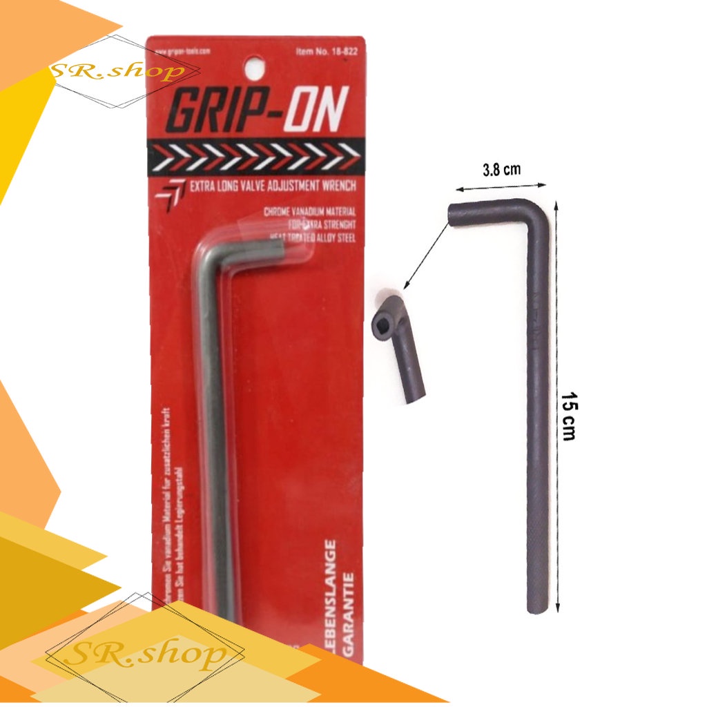 Jual Kunci Stel Klep Motor Panjang Grip On, alat setelan baut klep ...