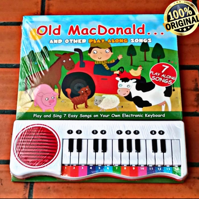 Jual Sing Along Songs Old MacDonald: Novelty Activity Book (Piano Book ...