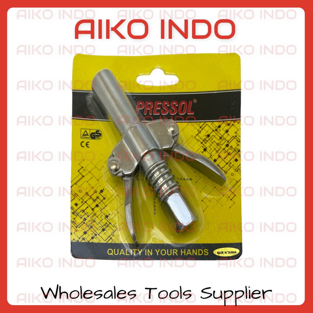 Jual PRESSOL Quick Release Grease Nipple - Grease Gun Coupler - Kepala ...