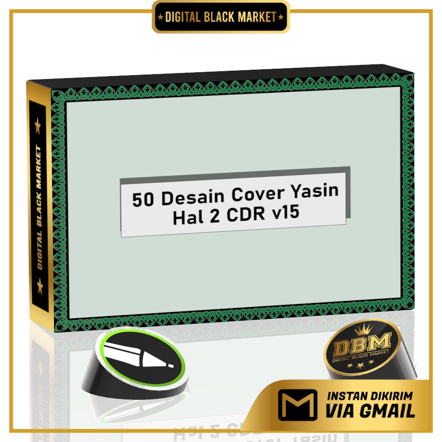 Jual ID173001 - 50 Desain Cover Yasin Hal 2 CorelDraw V15 | Shopee ...