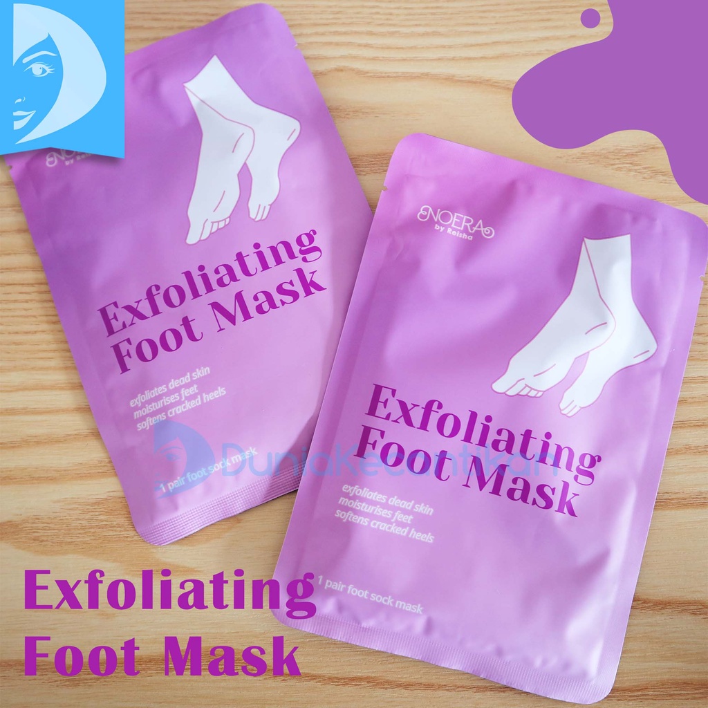 Jual Noera Exfoliating Foot Mask Masker Kaki Foot Pedicure | Shopee ...