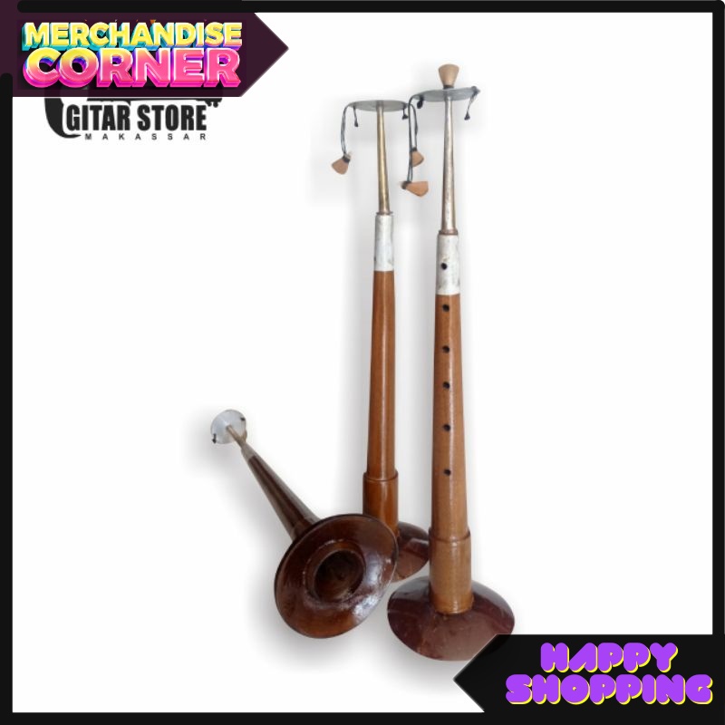 Jual PUIK PUIK ALAT MUSIK TIUP KHAS MAKASSAR | Shopee Indonesia