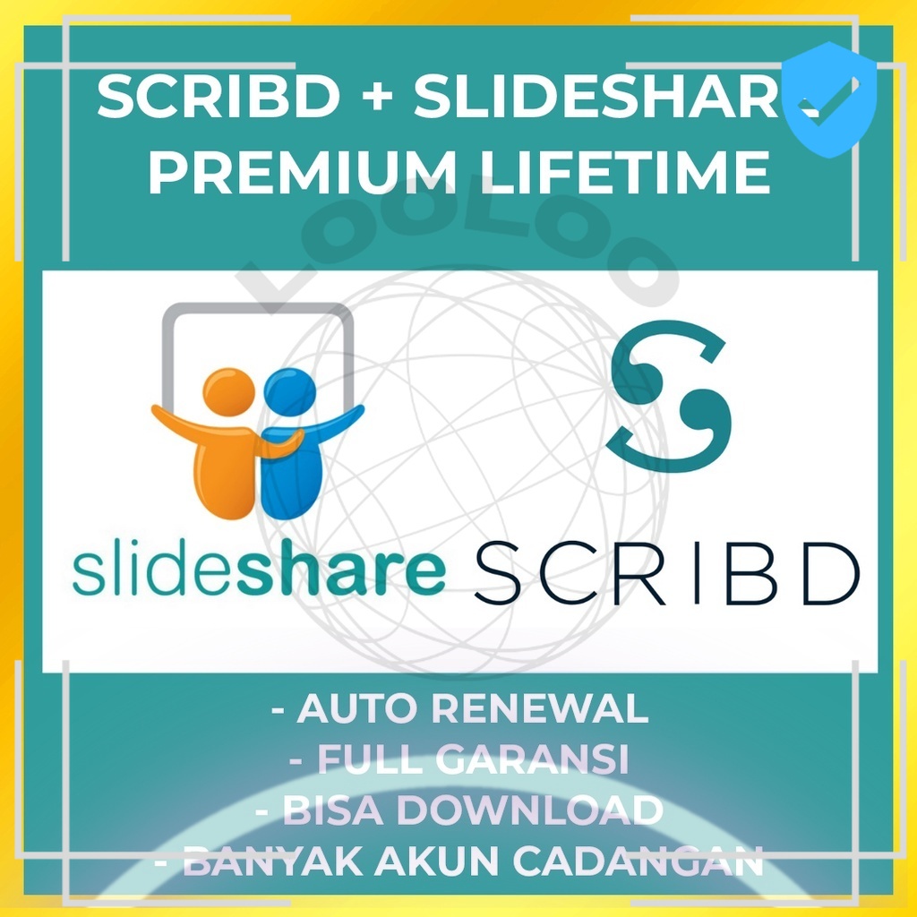 Jual SlideShare + Scribd Lifetime Premium Akun LOOLOOREBORN Monks | Shopee Indonesia