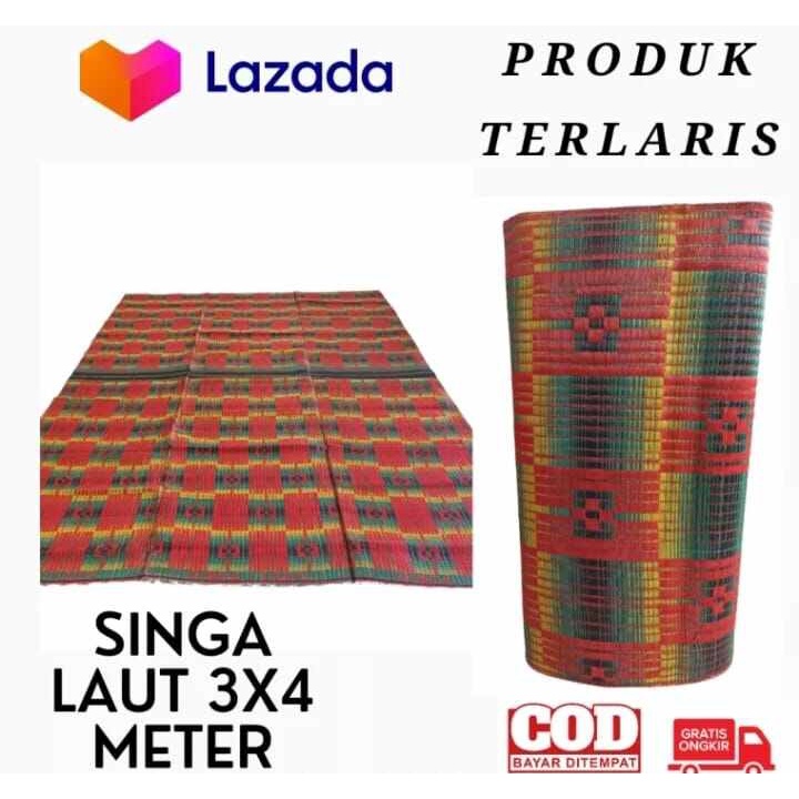 Jual Tikar Plastik lipat jumbo 300x400 tikar 3 Tikar jumbo Singa Laut 3 ...