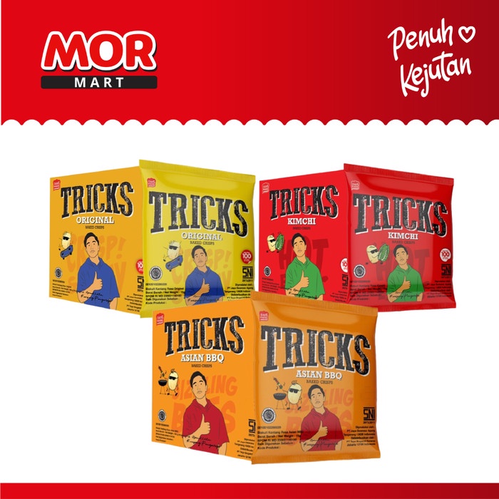 Jual TRICKS FLAVOR All Varian 4x15g Biskuit Baked Potato All Varian ...