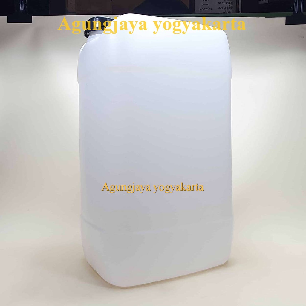 Jual Jerigen 27 L Putih Hdpe Tutup Hitam / Jerigen Hdpe / Jerigen Madu ...