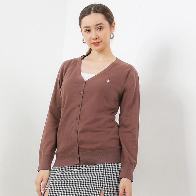 Jual Hush Puppies Cardigan Wanita Kindly Brown | Shopee Indonesia
