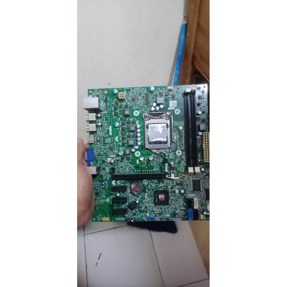 Jual motherboard lga 1155 ddr3 merk dell + processor core i3 2120 ...