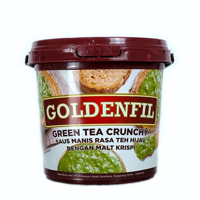 Jual BELLA SPREAD SELAI COKLAT GOLDENFIL CHOCO CRUNCHY TIRAMISU GREEN ...