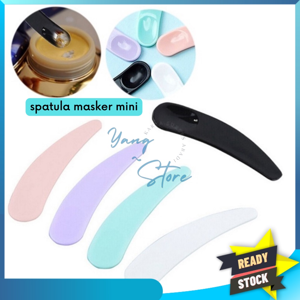 Jual YGS -G407- Spatula Masker Mini - Kuas Masker Mini - Spatula Masker ...