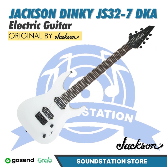 Jual JACKSON DINKY JS32-7 DKA 7 Strings Guitar, Amaranth FB | Gitar ...