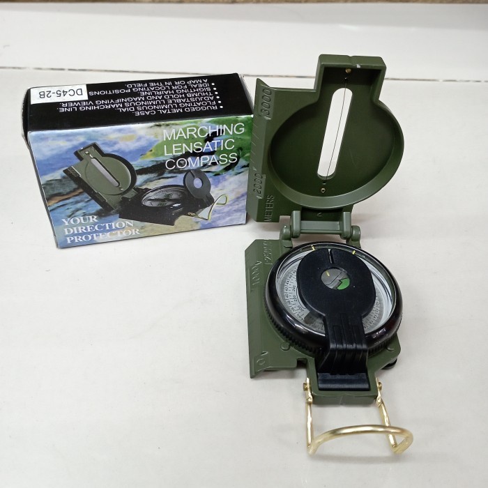 Jual Kompas Bidik petunjukarah kompas olahraga camping pramuka | Shopee ...