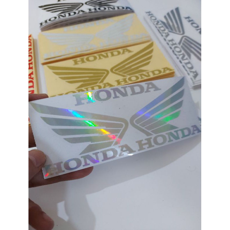 Jual STICKER SAYAP HONDA WING CUTTING STIKER MOTOR MOBIL NEW MURAH ...