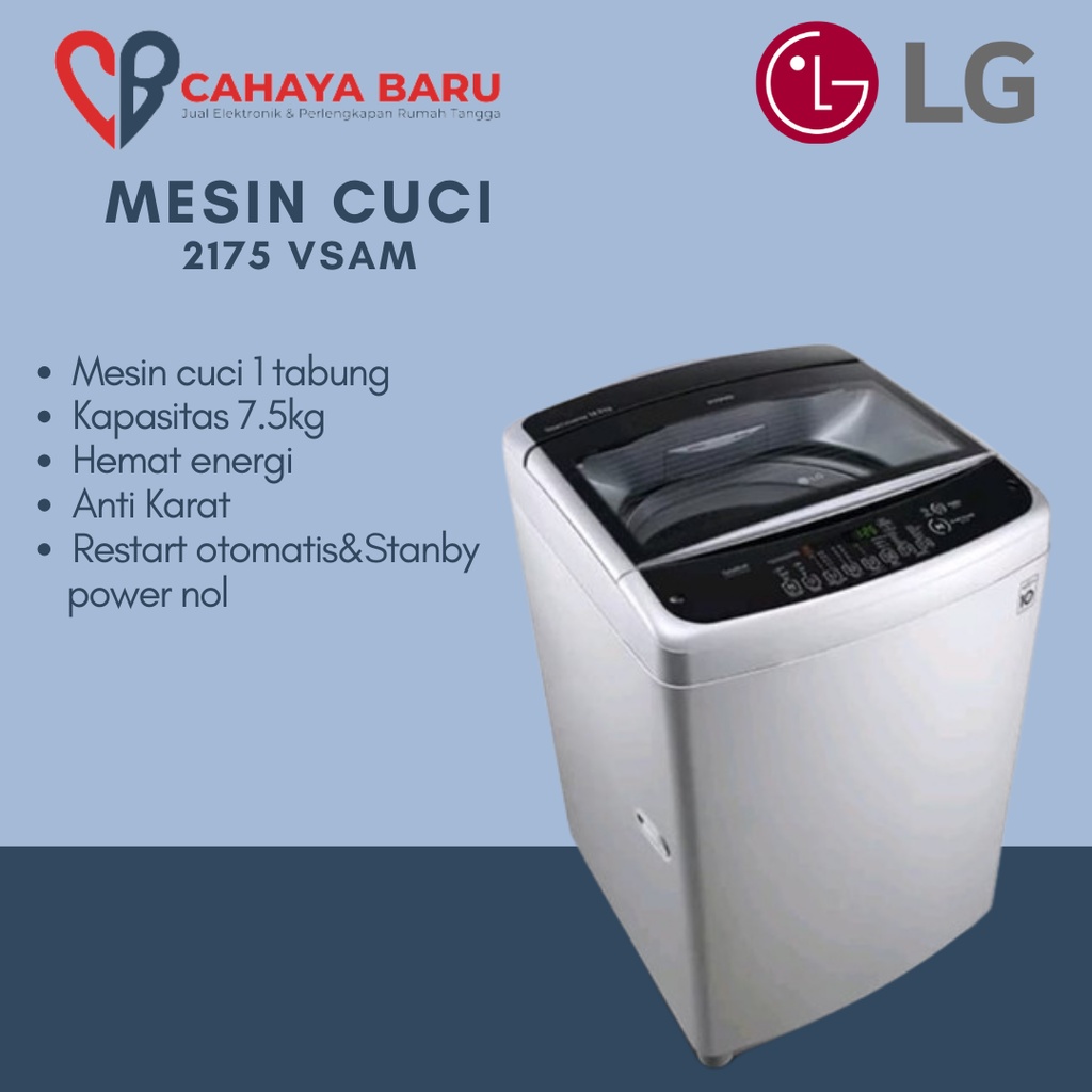 Jual MESIN CUCI LG 2175 VSAM | Shopee Indonesia