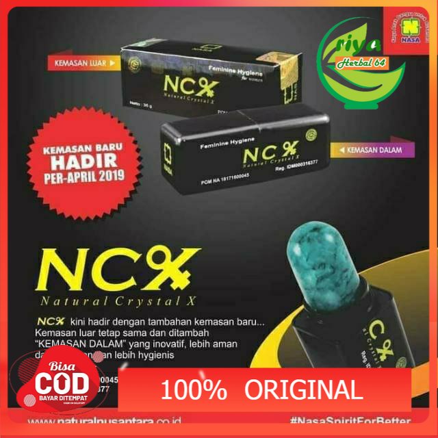 Jual Crystal X Original NASA | Kemasan Baru NCX NASA Asli Original ...