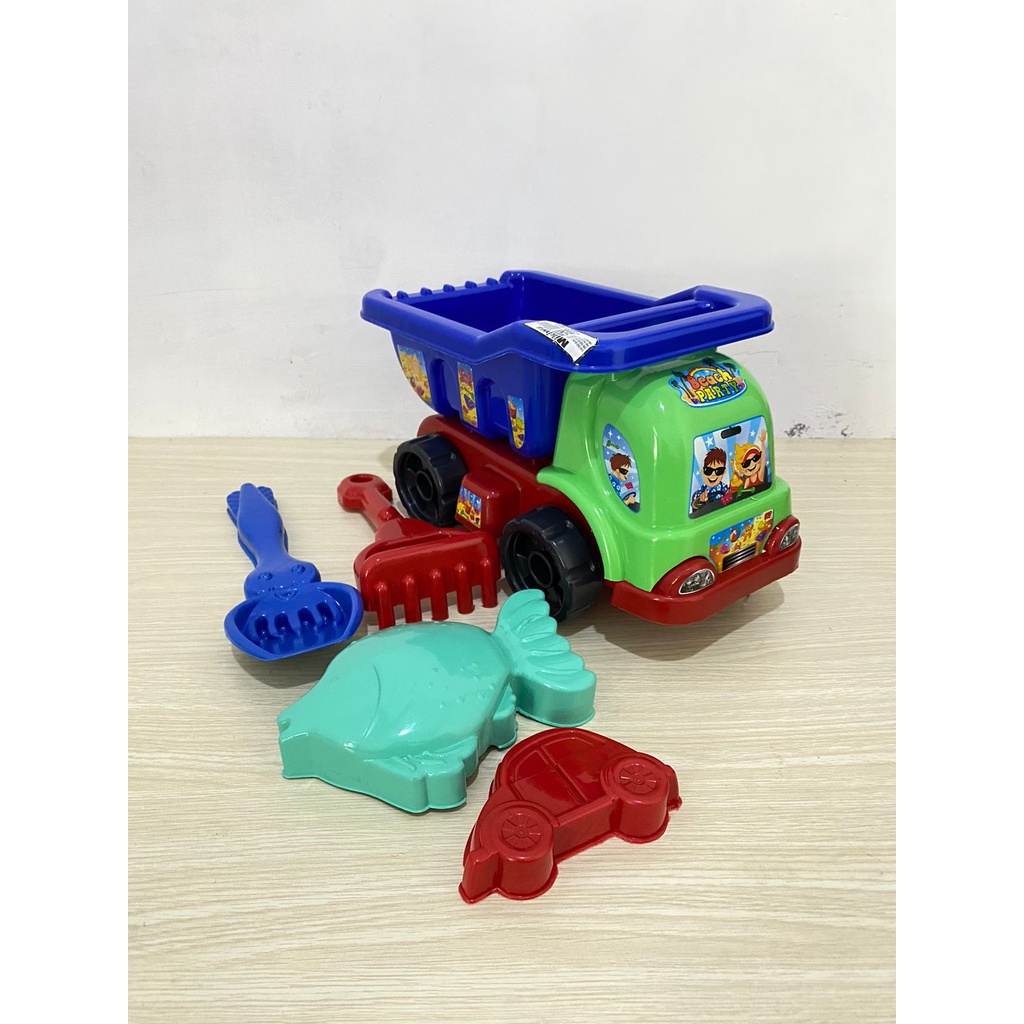 Jual Mainan Truck Pasir Pantai - Mobil Beach Party / Mainan Anak Lucu ...