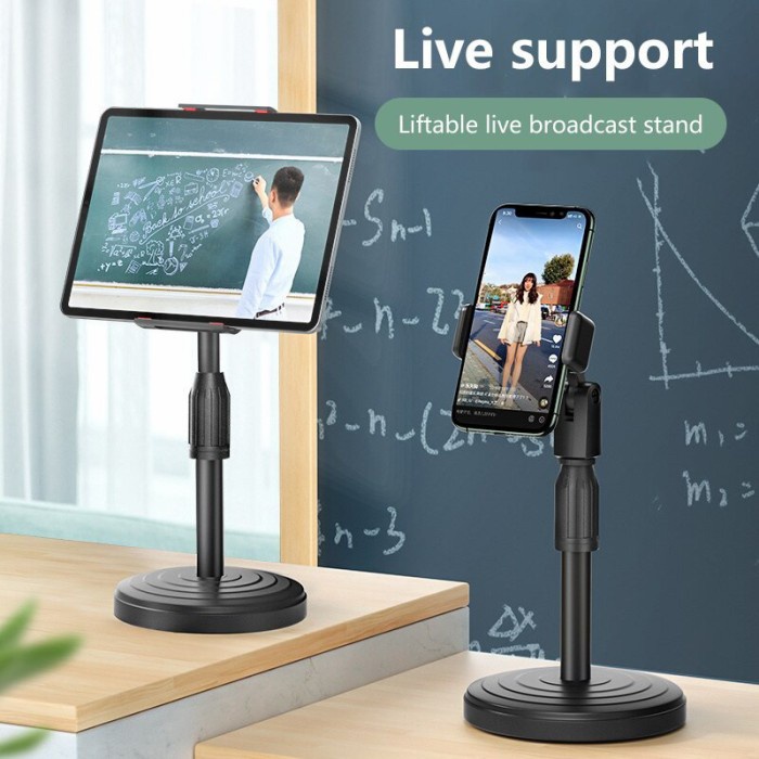 Jual STAND HP ADJUSTABLE UNIVERSAL / HOLDER MEJA / HOLDER STAND LIVE ...