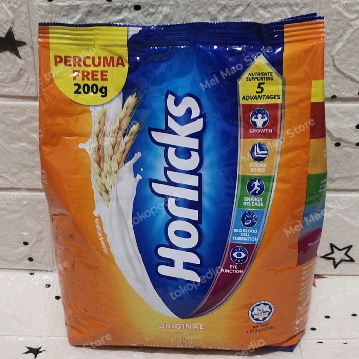 Jual horlicks original 1,2kg - 1.2kg | Shopee Indonesia