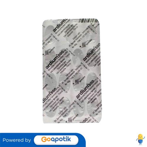 Jual Ardium 500 Mg Strip 15 Tablet | Shopee Indonesia