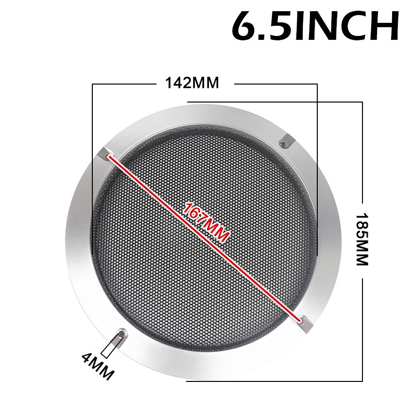 Jual Tutup Grill Speaker Cover Pelindung Speaker Audio Ukuran 6.5 Inch ...
