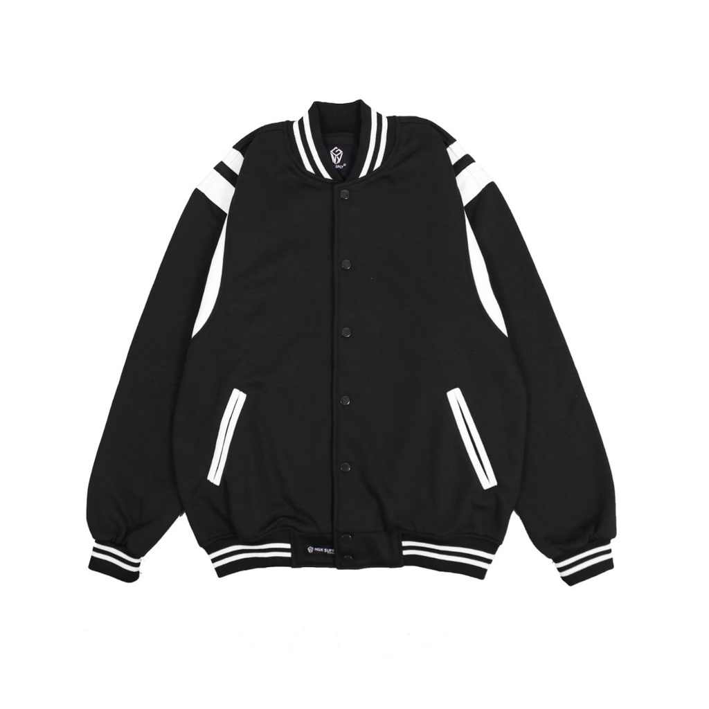 Jual JAKET OOTD KONSER OOTD CAFE/ Jacket Varsity Baseball Vintage Polos ...
