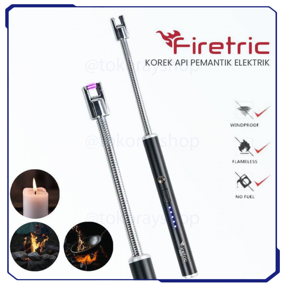 Jual Korek Api Pemantik Elektrik Pulse Gun Plasma Lighter JL872-2 ...