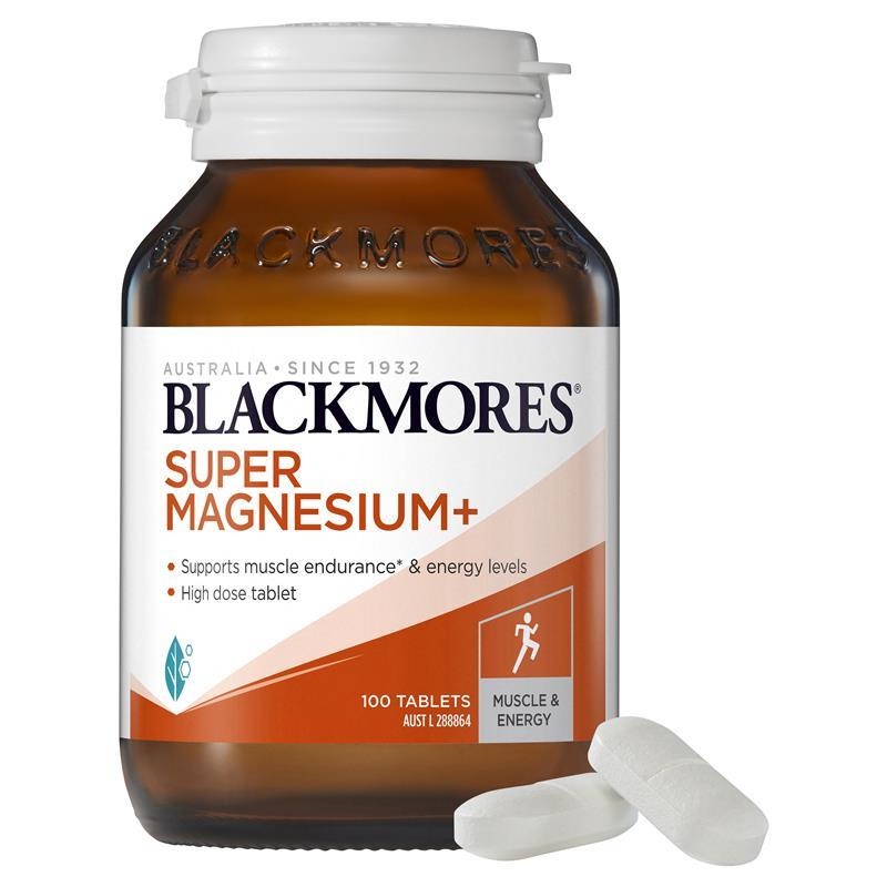 Jual Blackmores Super Magnesium+ 100 Tablets | Shopee Indonesia