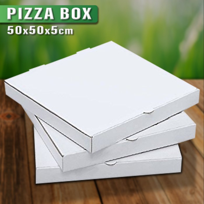 Jual Kotak Pizza - Dus Pizza - Box Pizza (Dus Gelombang) - 50x50x5 cm ...
