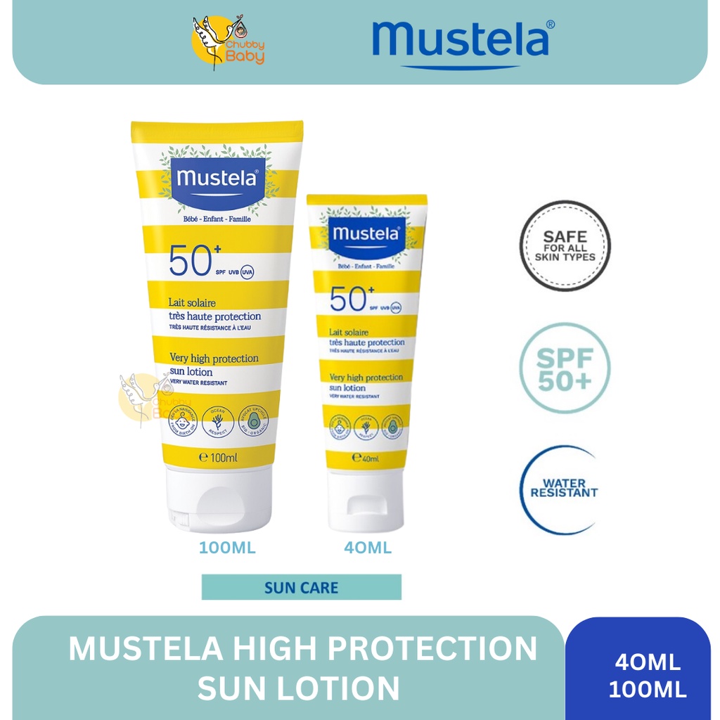Jual Mustela High Protection Sun Lotion SPF 50+ | Sunblock Bayi dan ...
