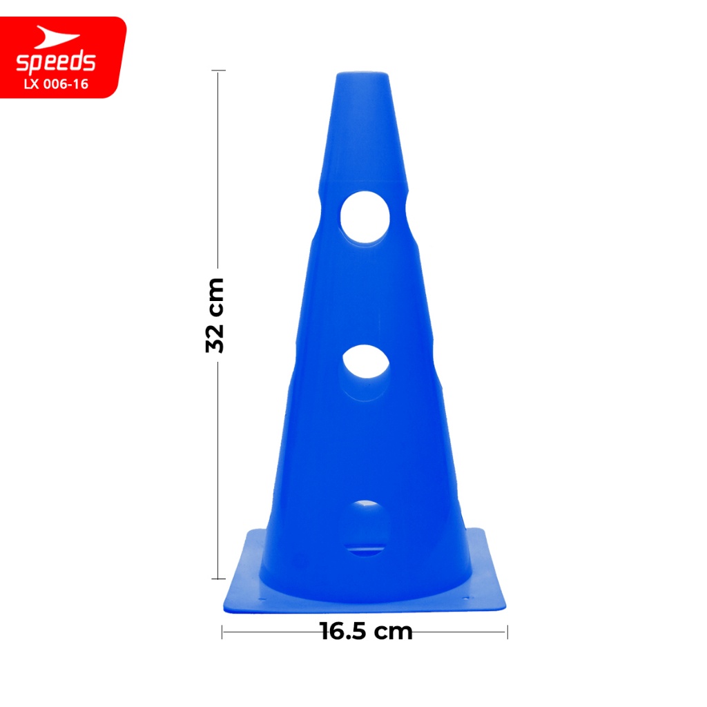 Jual SPEEDS Cone Sepak Bola 23cm Kerucut Penanda Sepak Bola Olahraga ...