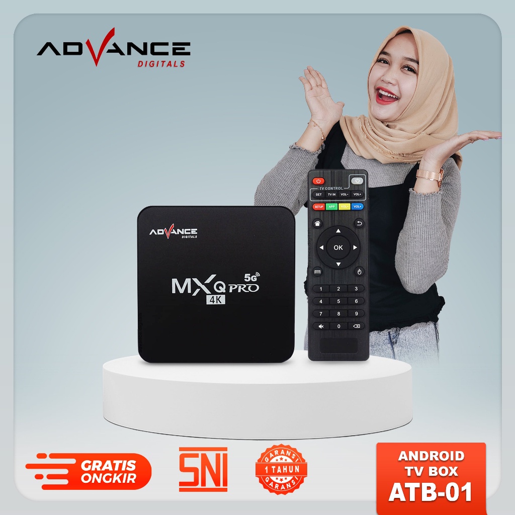 Jual [GRATIS ONGKIR] Android TV BOX Advance ATB-01 Garansi Resmi 1 ...