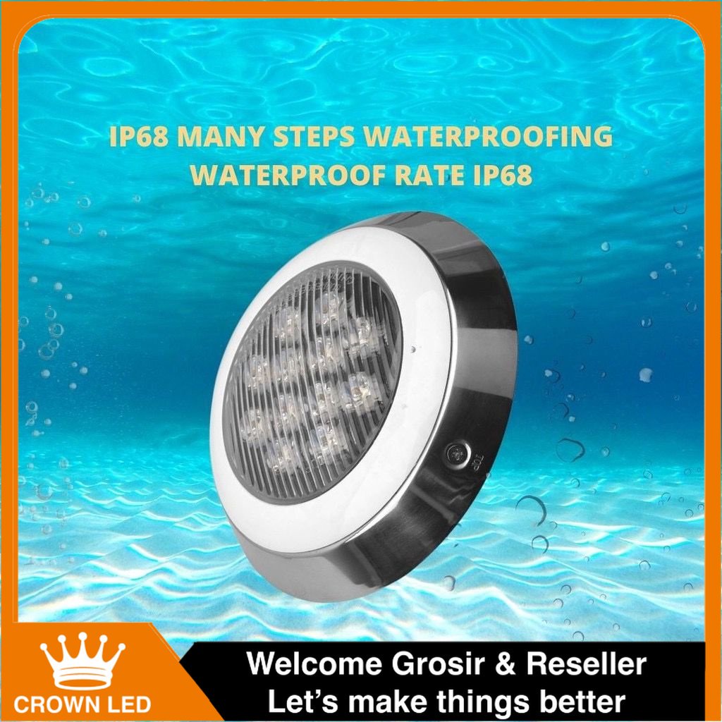 Jual Lampu Kolam Renang Tahan Air LED Lampu Swimming Pool Lampu ...