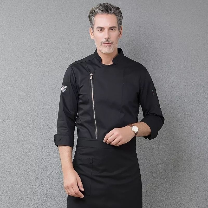 Jual baju koki chef jacket unisex | Shopee Indonesia