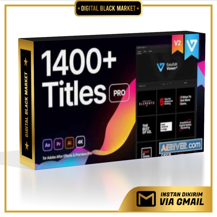Jual ID385 - Easyedit Viewer Titles Pro 2 For Premiere Pro And After ...