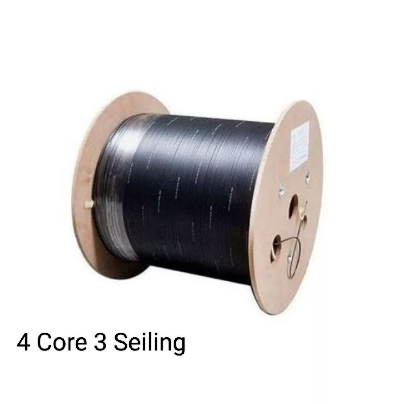 Jual NETFO Dropcore Kabel Fiber Optik 1 2 4 Core Outdoor Single Core ...