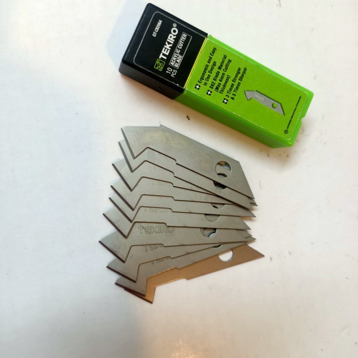 Jual cadangan isi cuter acrylic tekiro refill cutter akrilik tekiro ...