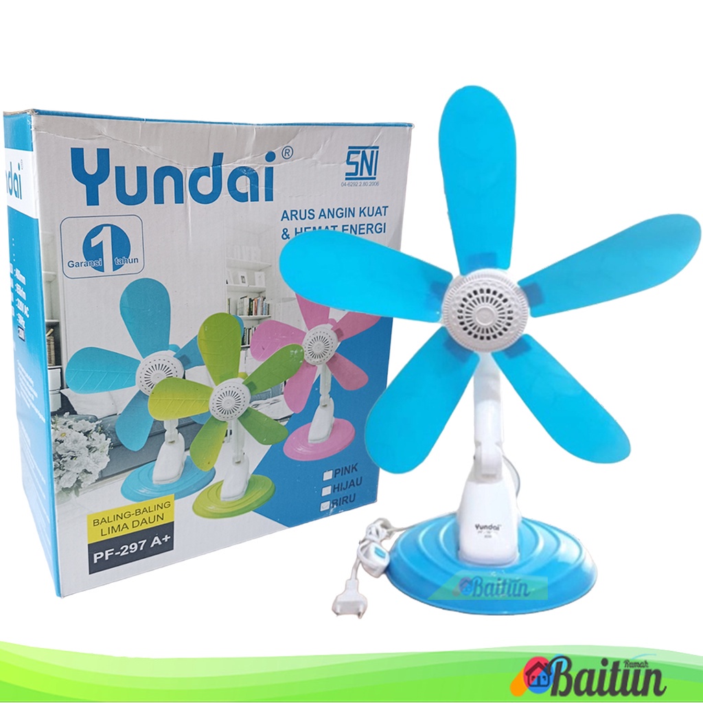 Jual Baitun Kipas Angin Yundai 3 in 1 [PF-297 A+] / Kipas Angin Dinding ...