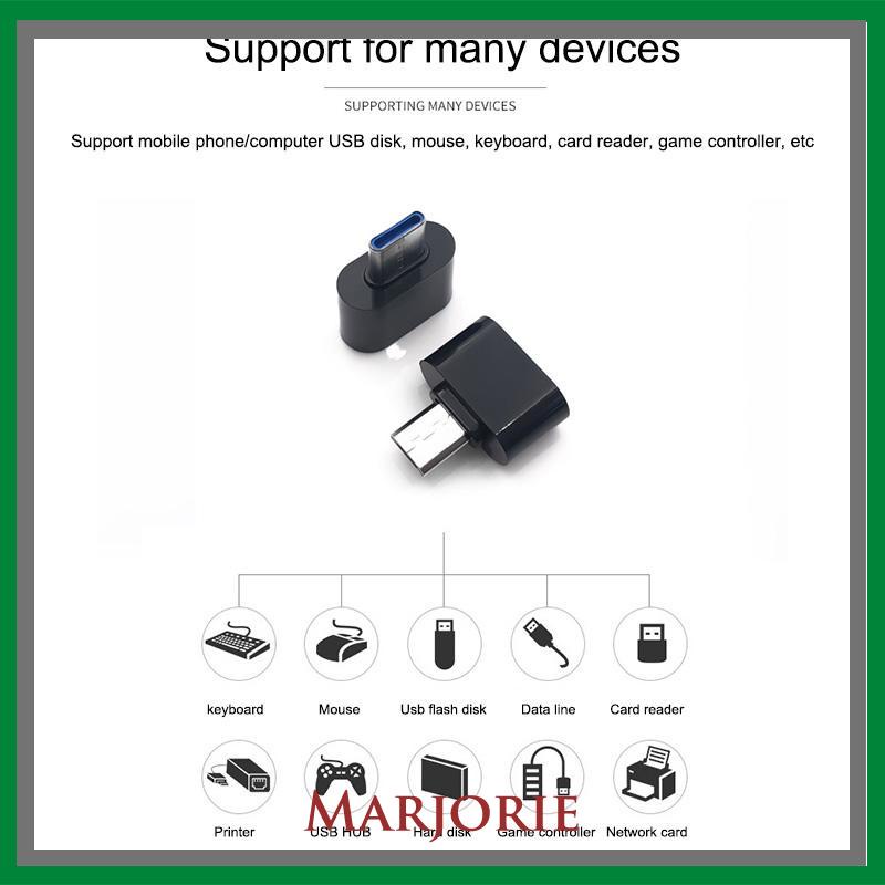 Jual Murah OTG USB type C/Colokan OTG Mini Micro to USB OTG TO TYPE-C ...