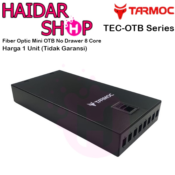 Jual Tarmoc Fiber Optic mini OTB 8 Core SC | Roset FO Besi 8C Kosongan ...