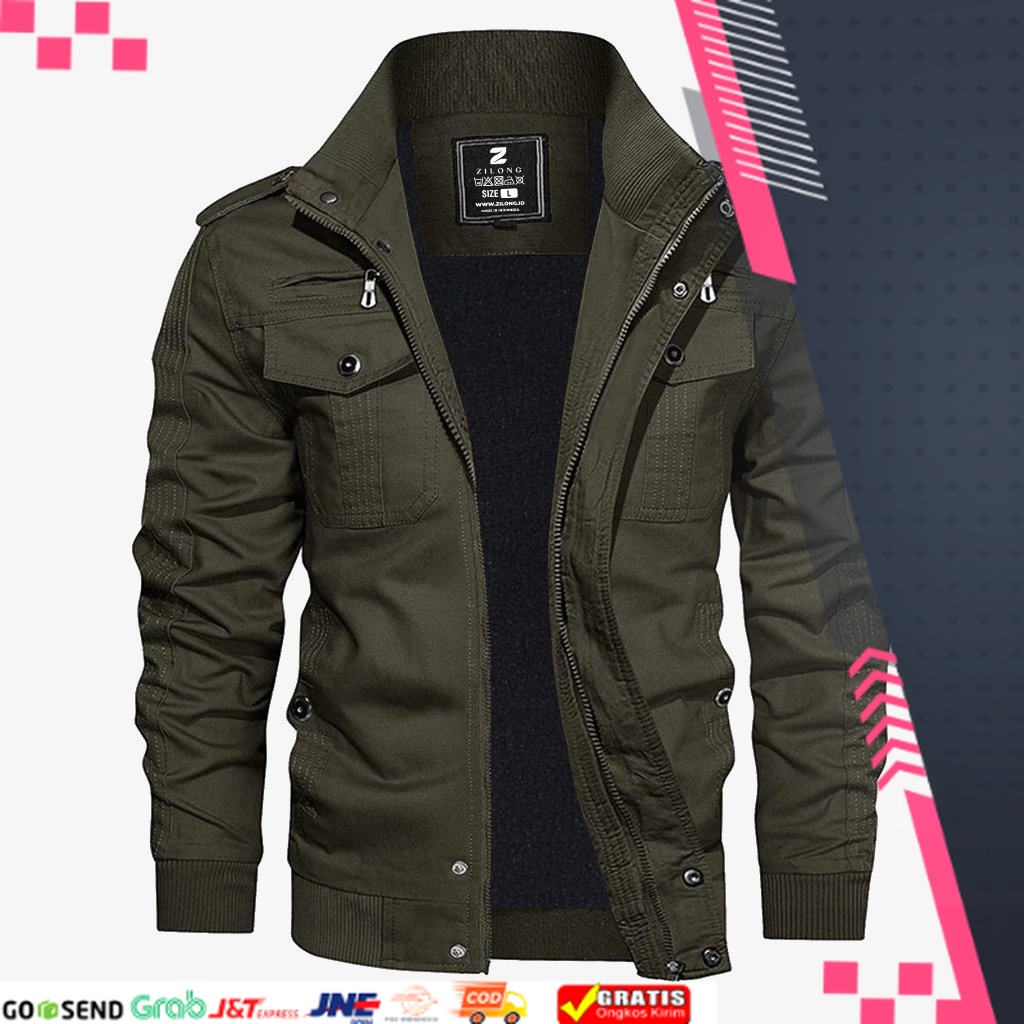 Jual JAKET FORMAL KEREN NYAMAN DESAIN NEW /Jaket Pria Bomber Keren dan ...