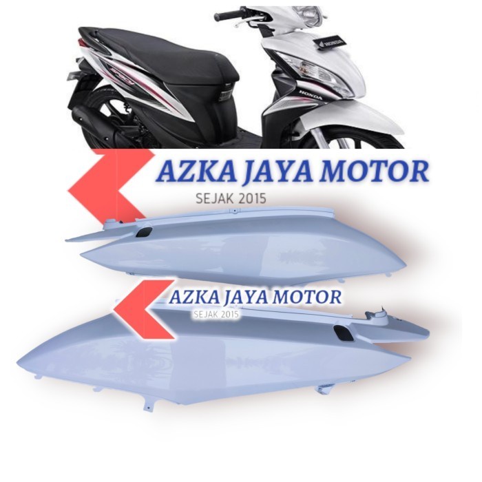 Jual cover body honda spacy putih polos - Putih | Shopee Indonesia